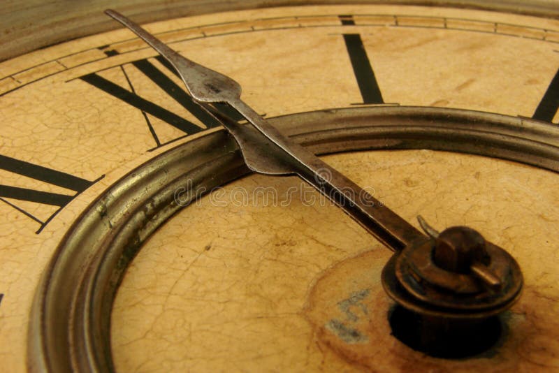 Reloj viejo foto de archivo. Imagen de acabamiento, decorativo - 1899196