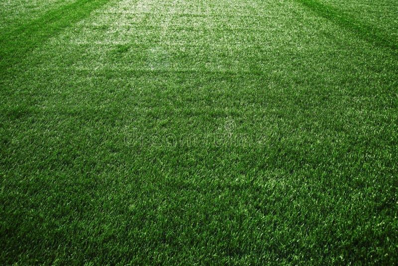 Relvado Verde No Campo De Futebol Imagem de Stock - Imagem de gramado ...
