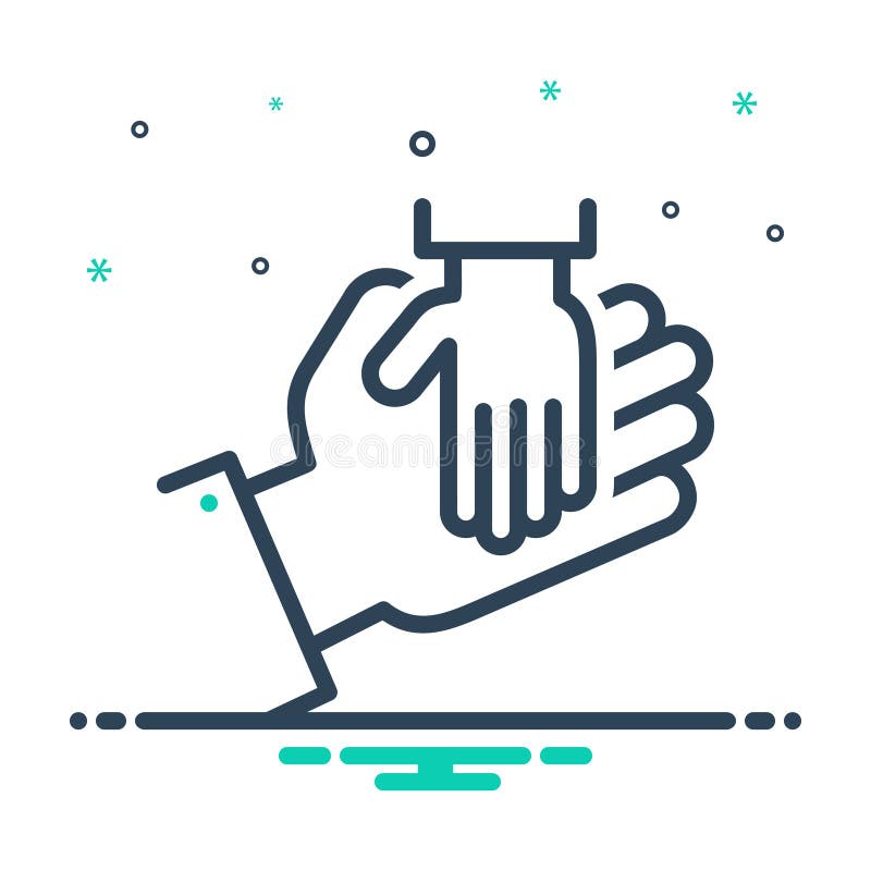 Mix Icon for Rely, Believe and Trust Stock Vector - Illustration of ...