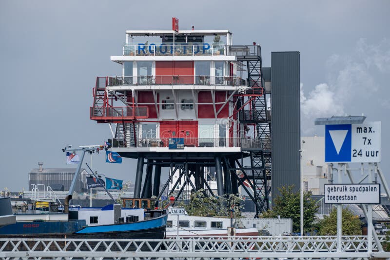 REM Amsterdam is a Restaurant Built into an Old Platform on the North ...