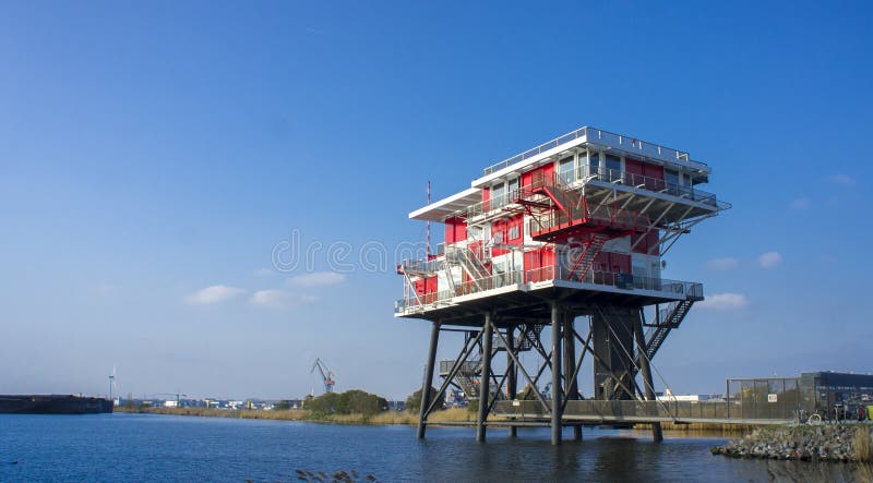 REM Island stock image. Image of amsterdam, offshore - 24657347