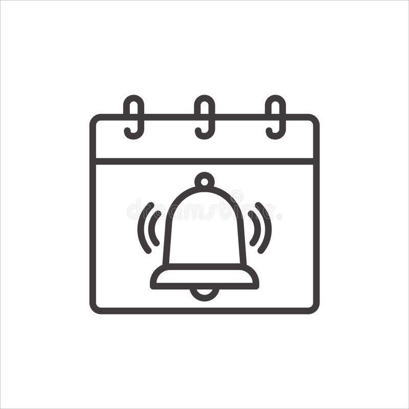 Remainder Stroke Icon in Black Stock Vector - Illustration of number ...