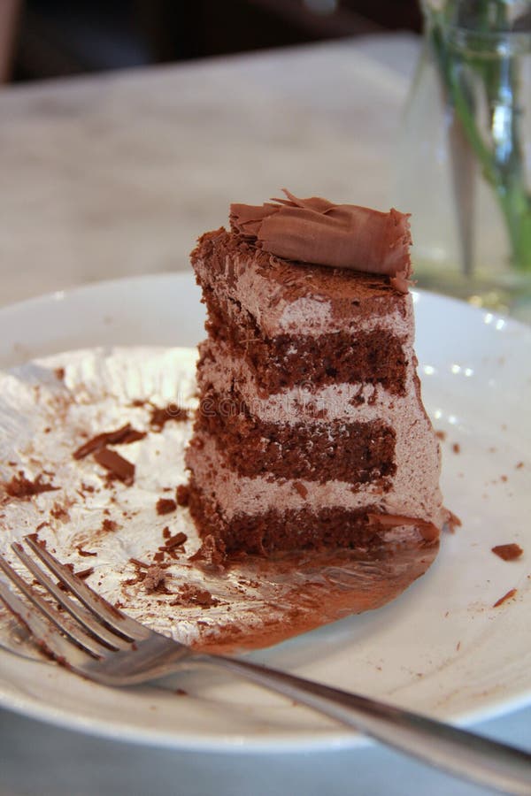 Remaining Double Chocolate Cake Stock Photos - Free & Royalty-Free ...
