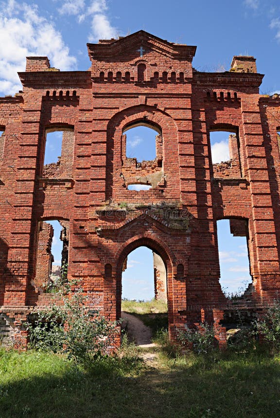 Remains stock image. Image of fane, house, ancient, church - 32645691