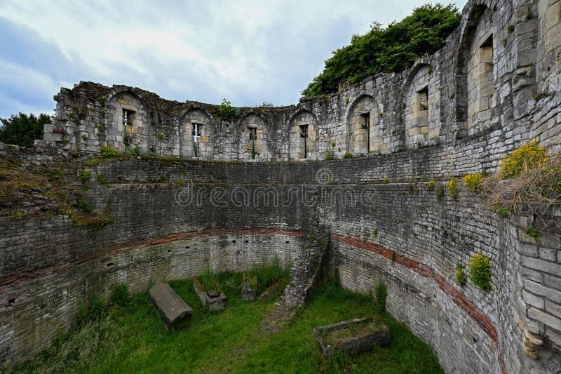 Multangular Tower in York, England Stock Photo - Image of historical ...