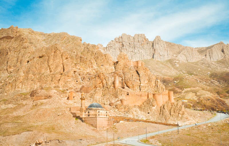 Remains of Bayazit Castle in Kars Region Stock Photo - Image of travel ...