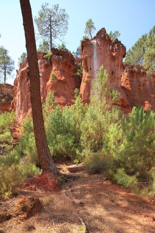 Ochre mine stock photo. Image of ochre, mining, landscape - 10627466