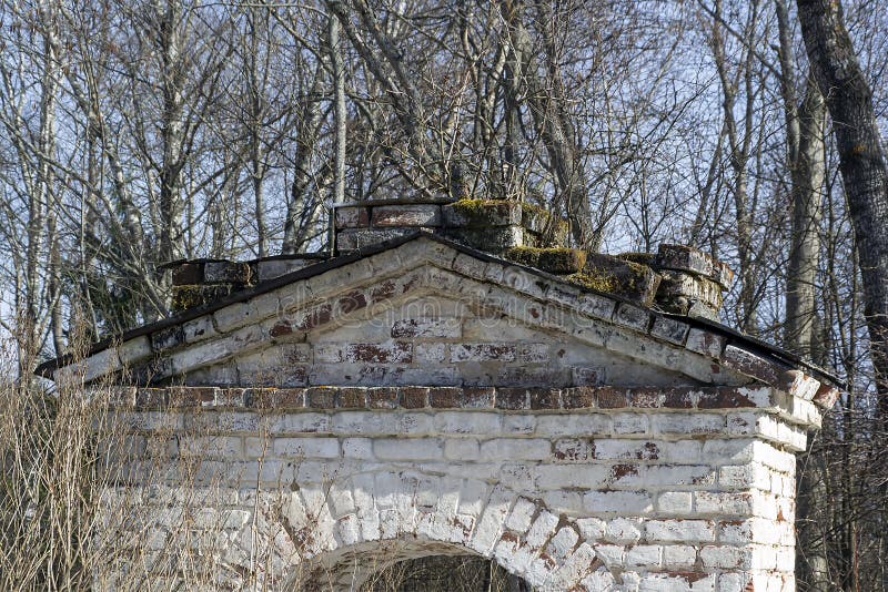 Remains of an Old Church Gate Stock Image - Image of door, demolished ...