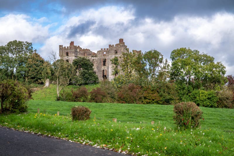 The Remains of Raphoe Castle in County Donegal - Ireland Stock Image ...