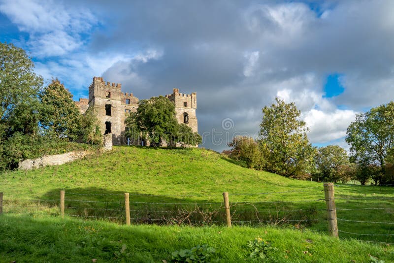 The Remains of Raphoe Castle in County Donegal - Ireland Stock Photo ...
