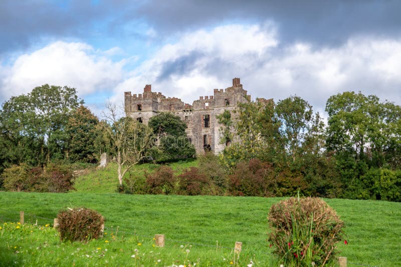 The Remains of Raphoe Castle in County Donegal - Ireland Stock Photo ...