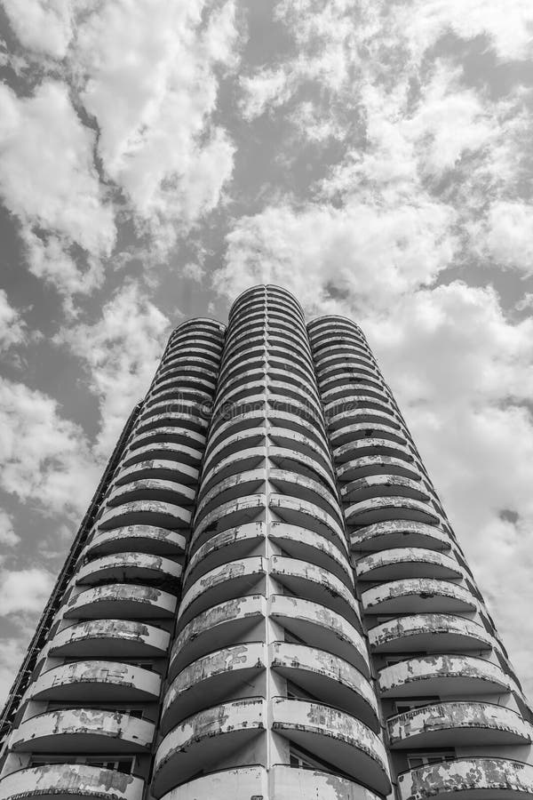 Remarkable Cylindrical Building Editorial Image - Image of tall, round ...
