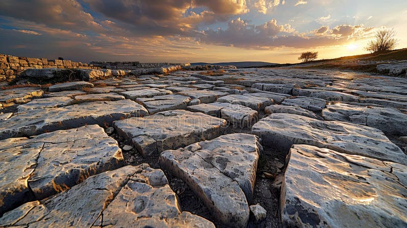 Remarkable Limestone Pavement at the Bur a Unique and Striking Natural ...
