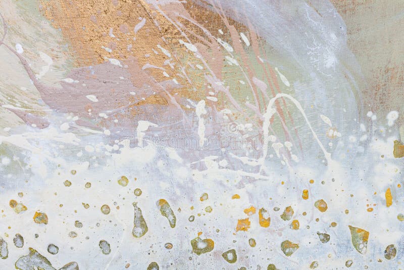 Remarkable Painting Texture in Gentle Tone for Design. Stock Photo ...