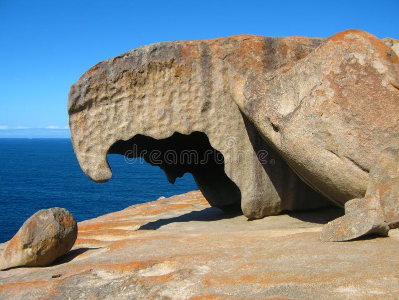 Remarkable Rocks stock image. Image of granite, flinders - 19251217