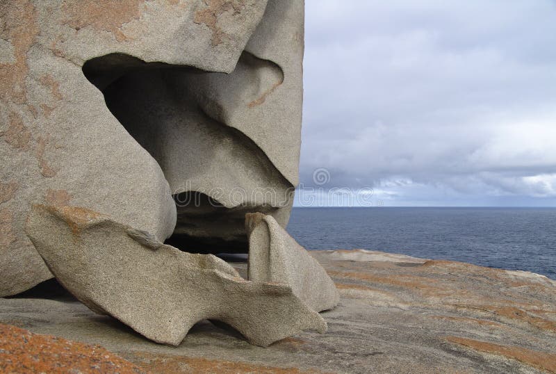 Remarkable Rocks stock photo. Image of coast, geology - 5220136