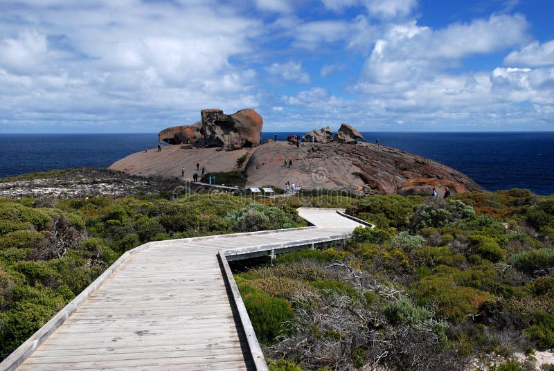 Remarkable Rocks stock image. Image of remarkable, island - 9100205