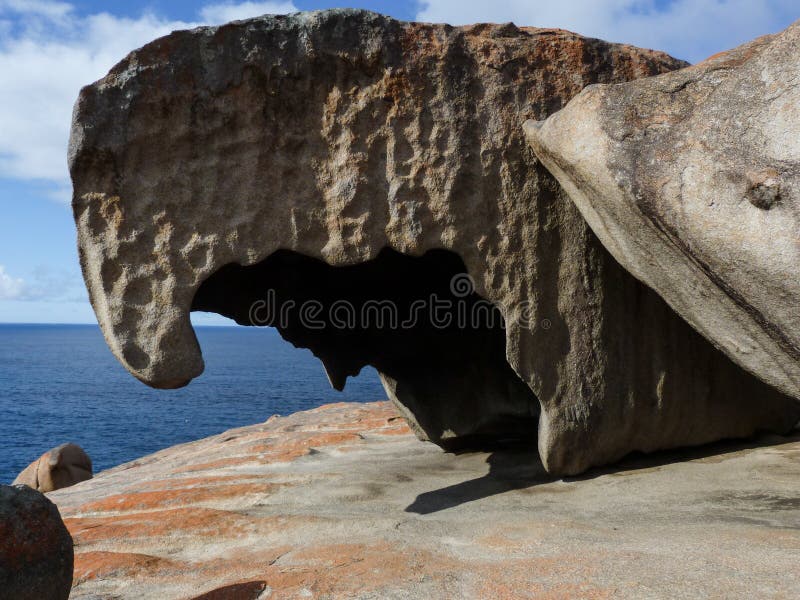 Remarkable Rocks stock photo. Image of volcanic, landmark - 60502214