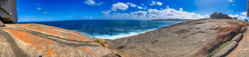 Remarkable Rocks in Flinders Chase National Park, Panoramic View of ...