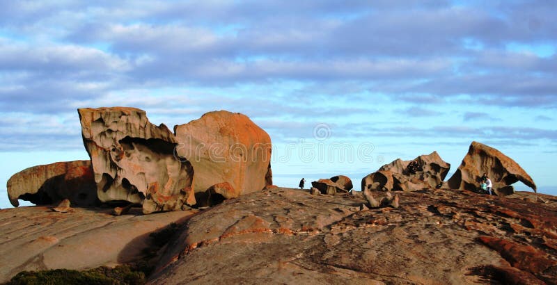 Remarkable Rocks, Kangaroo Island Stock Image - Image of national ...