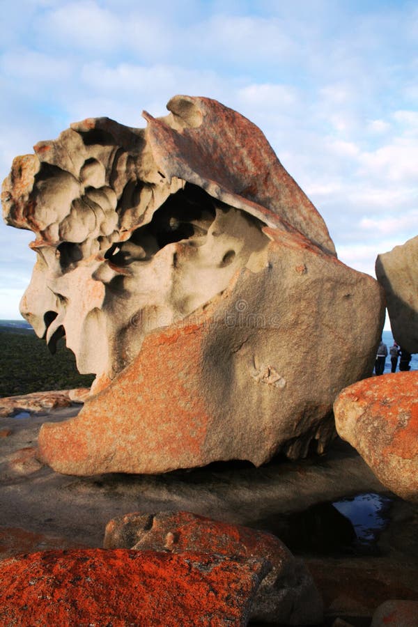 Remarkable Rocks, Kangaroo Island Stock Image - Image of national ...