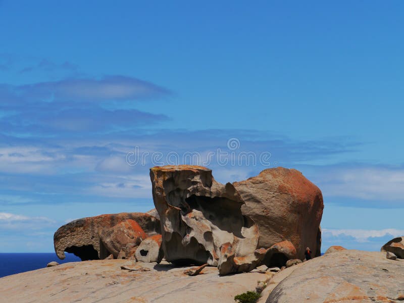Remarkable Rocks Kangaroo Island Stock Image - Image of panoramic ...