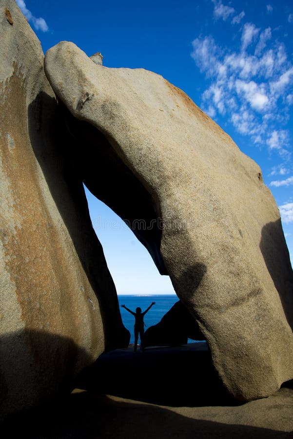 Remarkable Rocks stock image. Image of landmark, destination - 247379807