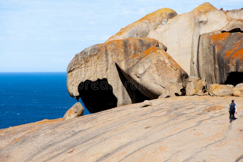 Remarkable Rocks stock photo. Image of landmark, vacation - 264800972
