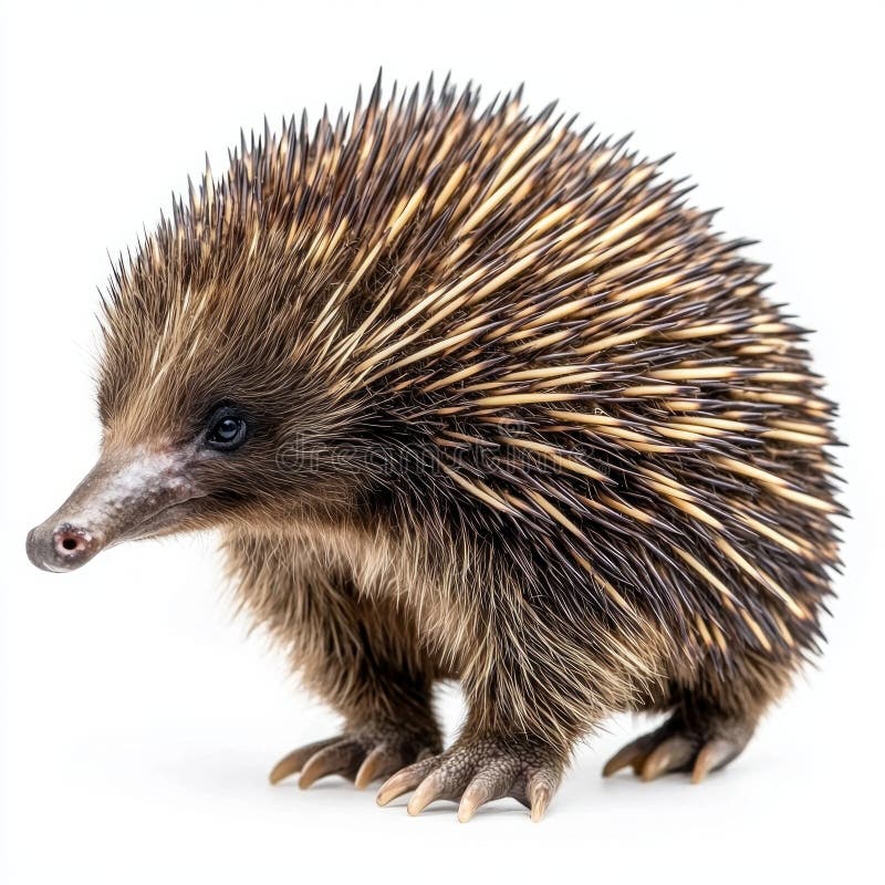 Remarkable Short-beaked Echidna Showcases Its Distinct Spines and Short ...