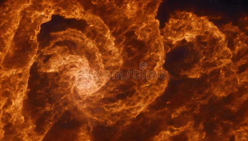 A Remarkably Charmingly Detailed Image of a Spiral Shaped Star AI ...