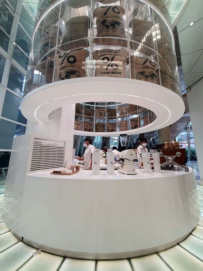 Placed To Buy Delicious Coffee Ice Cream Editorial Image - Image of ...