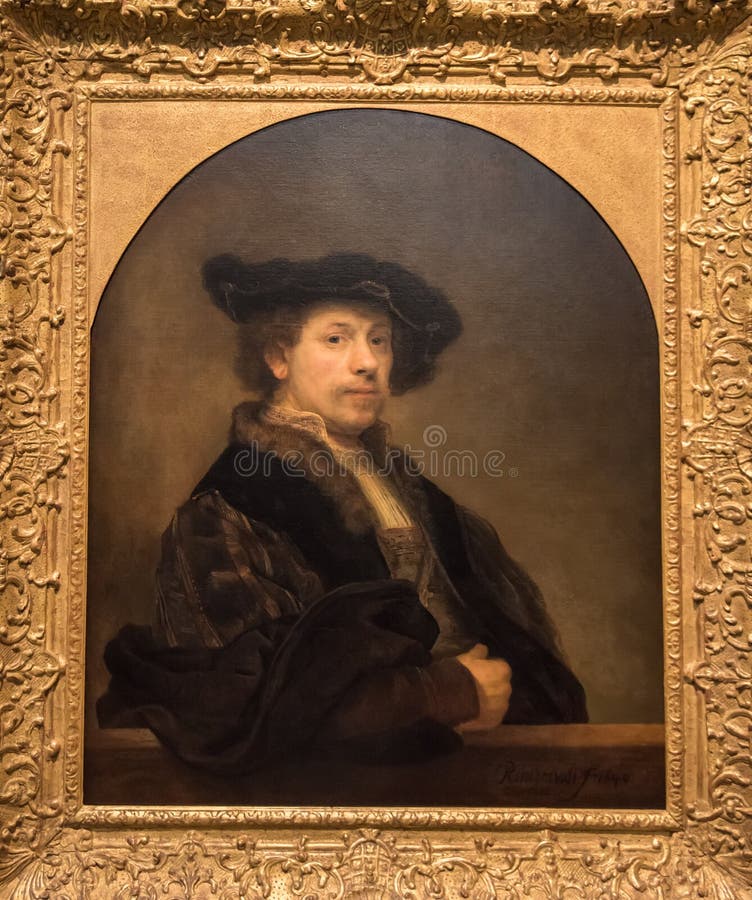 Rembrandt Van Rijn, Zelfportret Redactionele Fotografie - Image of ...