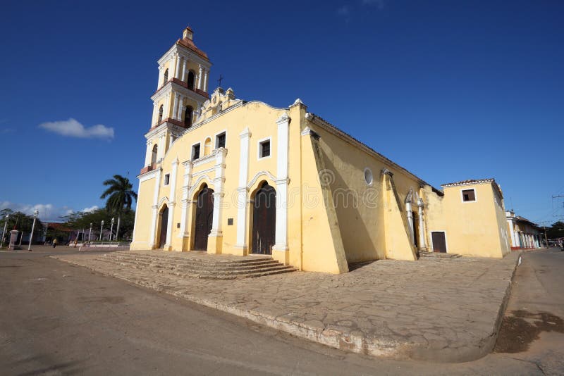 Remedios, Cuba stock photo. Image of tower, christianity - 26484124