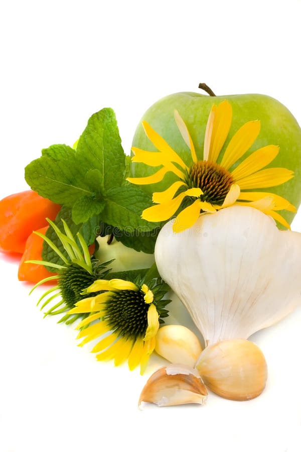 Remedy stock image. Image of vitamin, garlic, fruit, diet - 312603