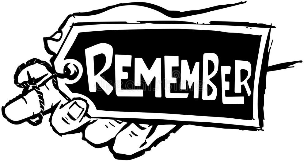 Remember Stock Illustrations – 62,760 Remember Stock Illustrations ...