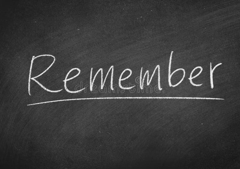 8,281 Remember Word Stock Photos - Free & Royalty-Free Stock Photos ...
