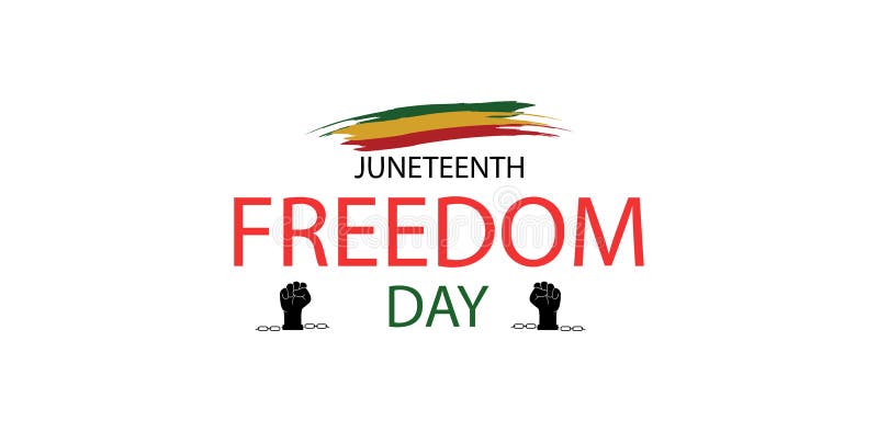 Remembering Juneteenth a Day of Unity and Freedom Stock Vector ...