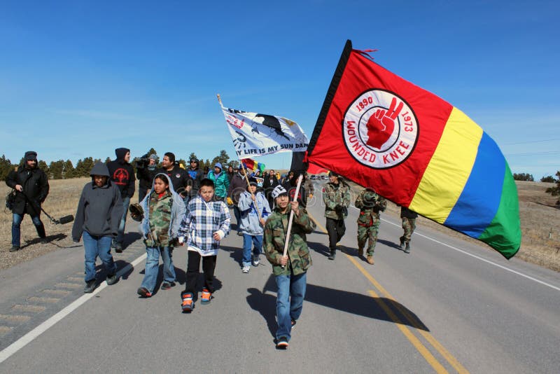 Remembering Wounded Knee editorial photography. Image of indian - 33403462