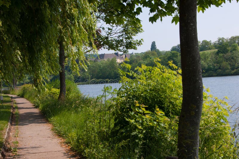 Remich,luxembourg stock image. Image of overviews, outdoors - 99777853