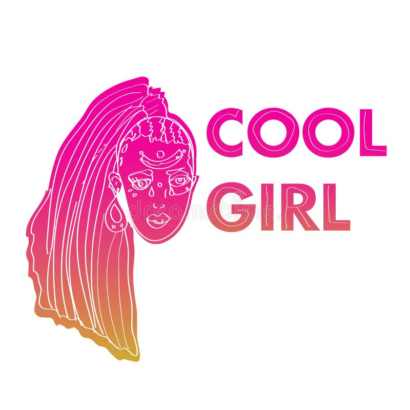 Remiendo Fresco De La Muchacha Ilustración del Vector - Ilustración de ...