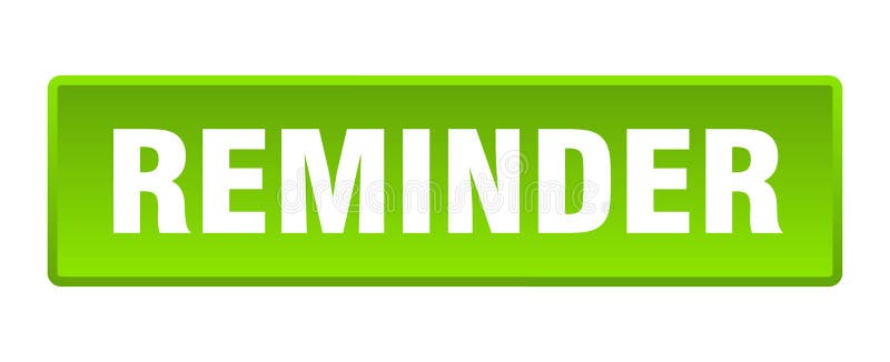 Reminder Button. Reminder Sign. Key. Push Button. Stock Vector ...