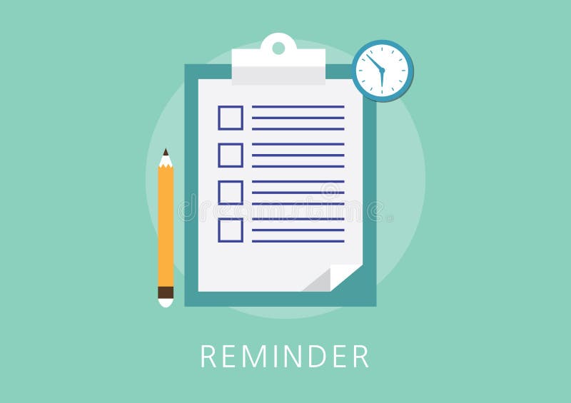 Reminder Stock Illustrations – 238,435 Reminder Stock Illustrations ...