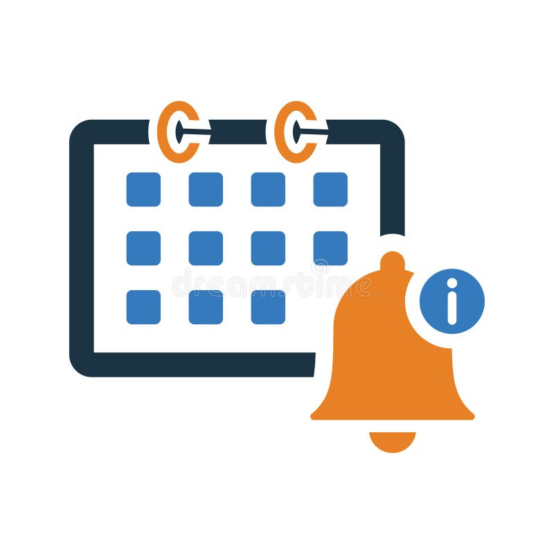 Reminder Icon. Simple Vector Graphics Stock Illustration - Illustration ...