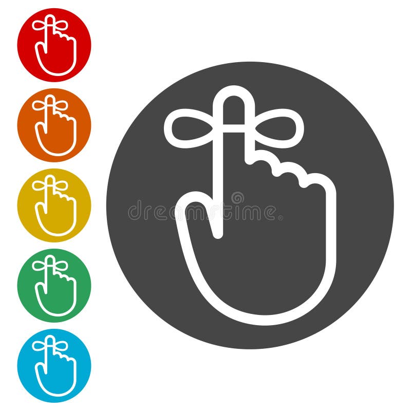 Reminder Icon - Vector Illustration, Simple Icon Stock Vector ...