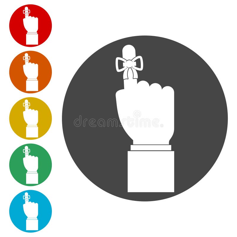 Reminder Icon - Vector Illustration, Simple Icon Stock Vector ...