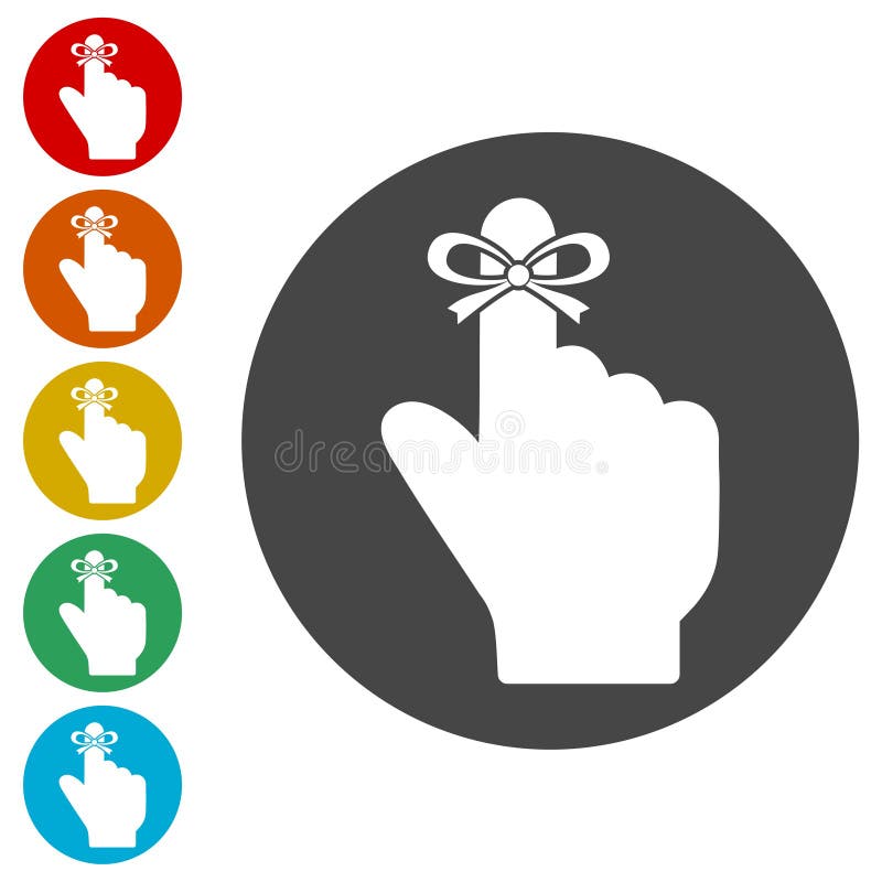 Reminder Icons Set - Illustration Stock Vector - Illustration of ...