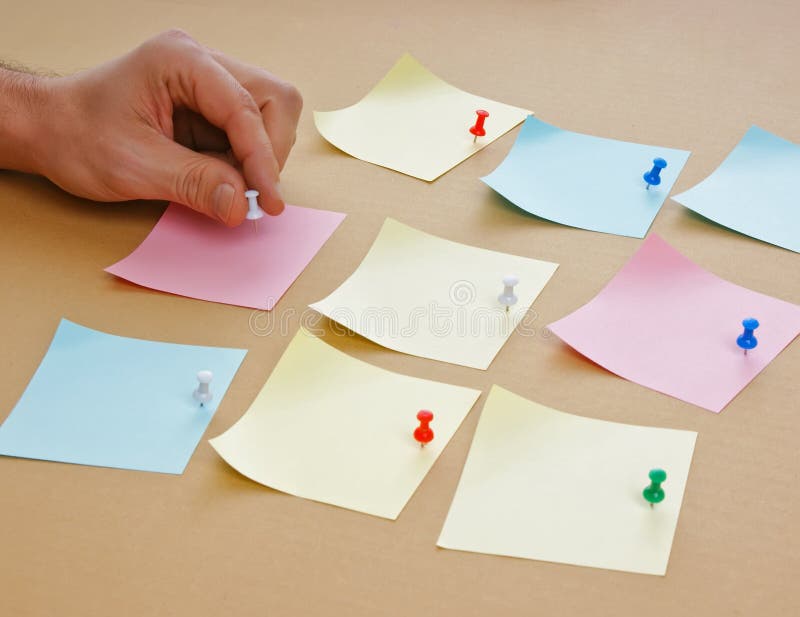 Reminder notes stock image. Image of document, hand, data - 16397485