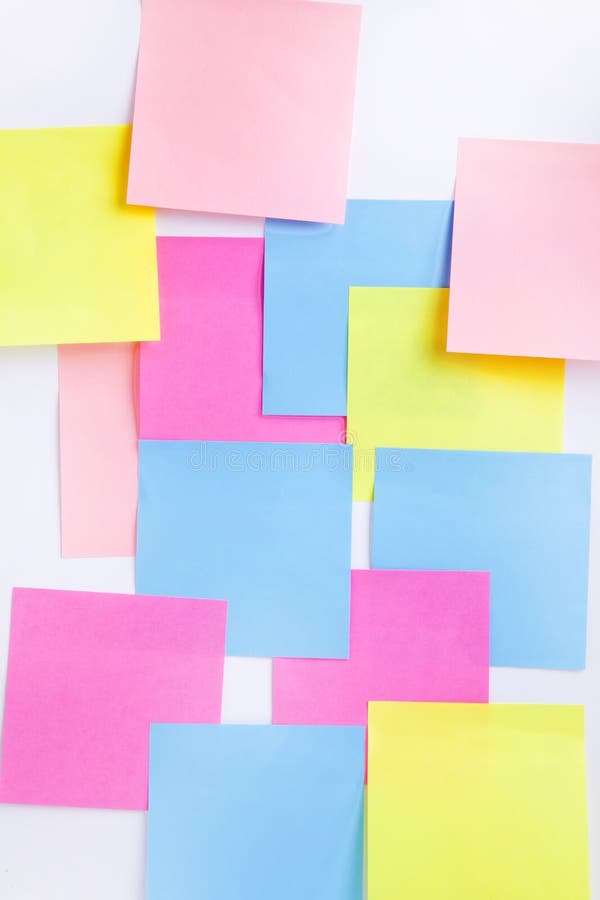Reminder Notes On The White Background Picture. Image: 16298939