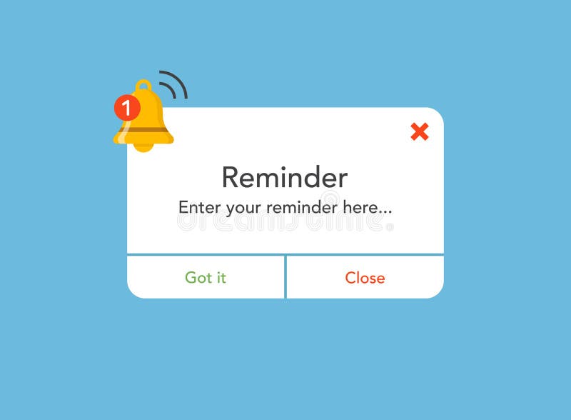 Calendar Notifications Stock Illustrations – 227 Calendar Notifications ...