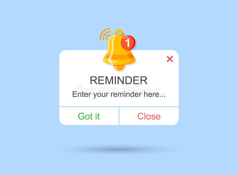 Notifications Page Stock Illustrations – 558 Notifications Page Stock ...